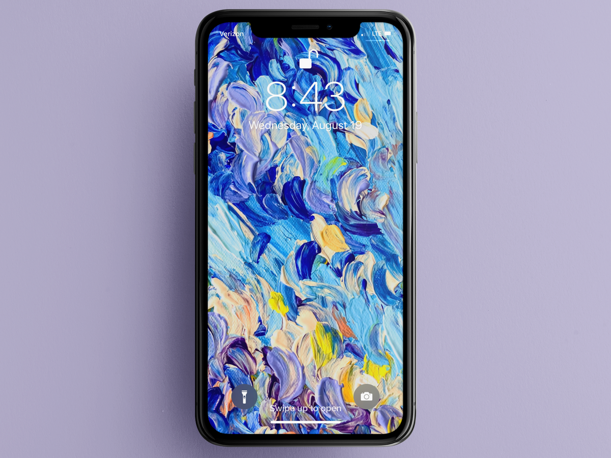 Paint Texture Digital Wallpaper – Bari Rhys
